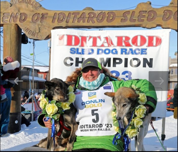 Alaska Native sleds to victory in the annual Iditarod dog race – The Island