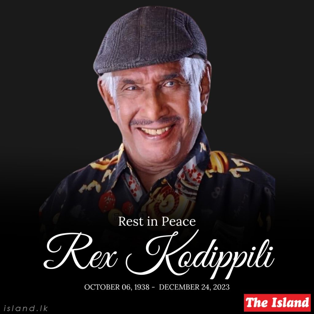 Veteran actor Rex Kodippili passes away – The Island