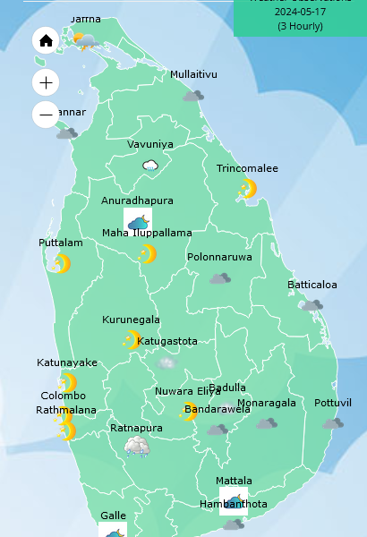 Heavy showers likely in Western, Sabaragamuwa, Central, Eastern and Uva provinces – The Island