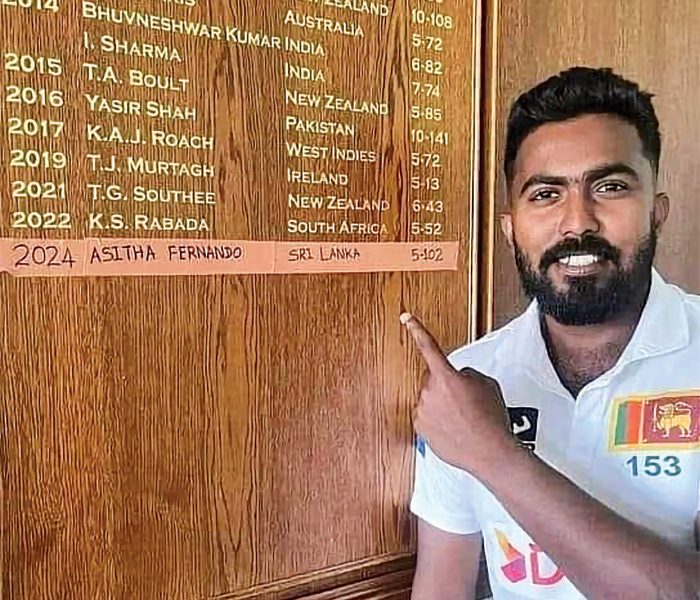 Lord’s Honours Board, dream come true for Asitha – The Island