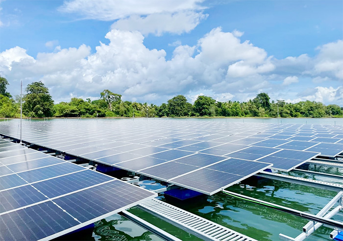 First-ever floating solar photovoltaic power plants operational – The Island