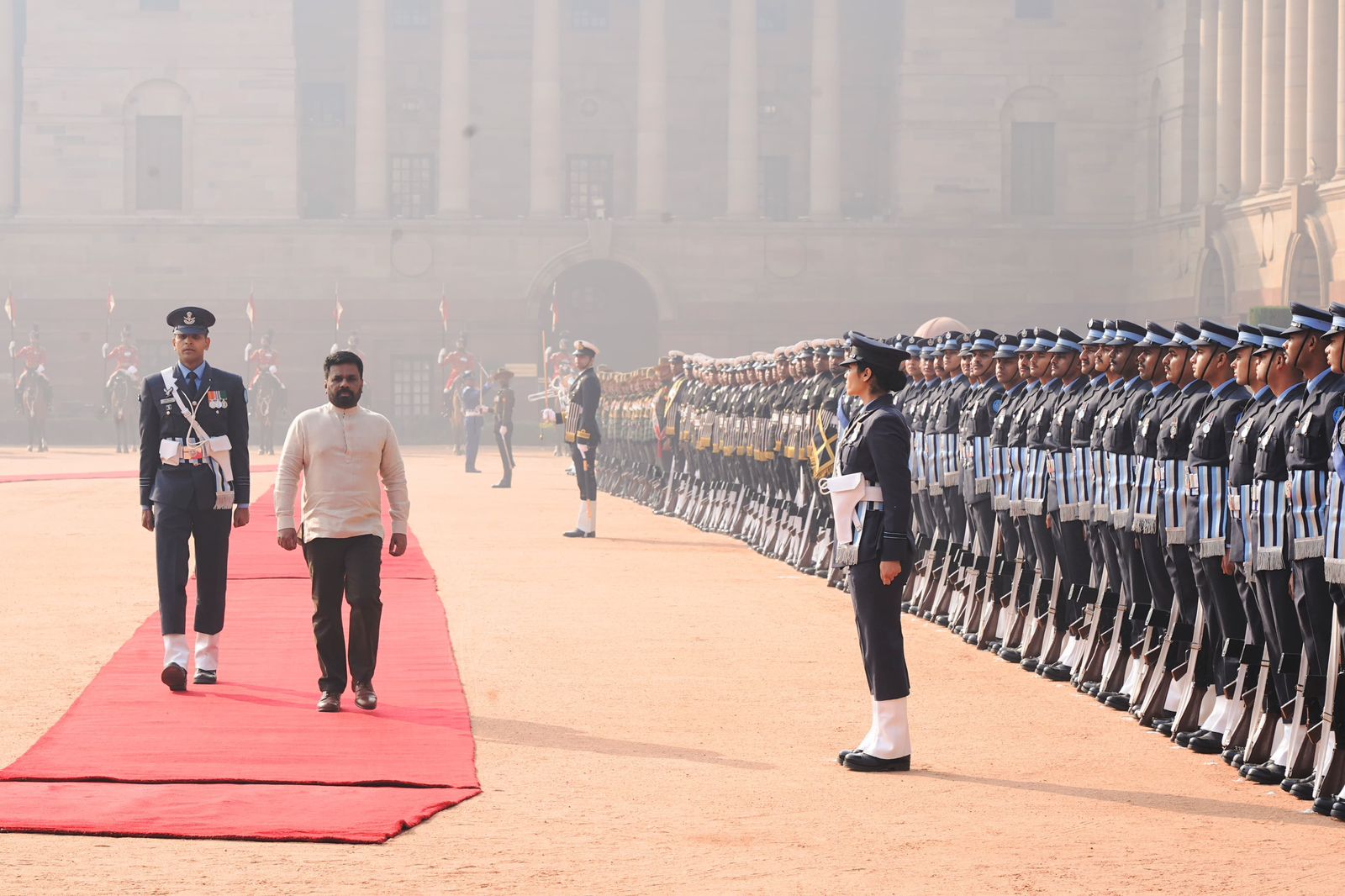 President Anura Kumara Dissanayake accorded ceremonial welcome at Rashtrapati Bhavan – The Island