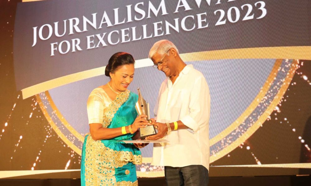 Harsha Sugathadasa Feature Writer of the year 2023 – The Island