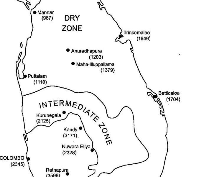 Sri Lanka’s Dry Zone; a Misnomer, and its repercussions – The Island