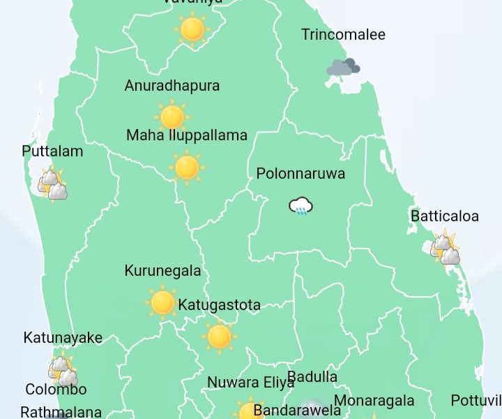 Rainy conditions in most parts of the island today – The Island