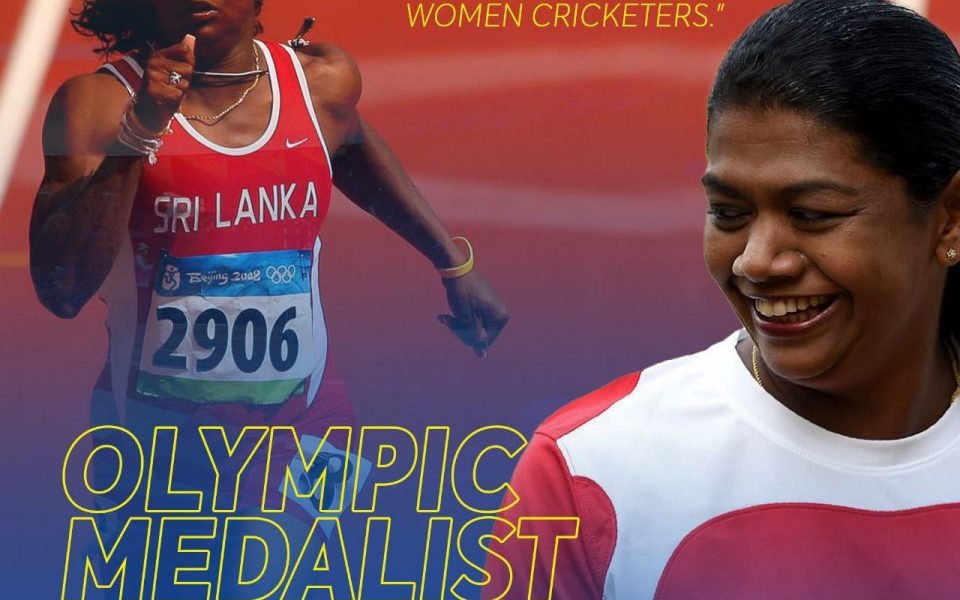 Sri Lanka Cricket appoints Olympic medalist Susanthika Jayasinghe to ...