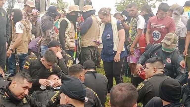 Seventy-nine police officers freed after being taken hostage – The Island