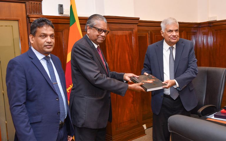 NSB Chairman hands over annual report to President – The Island