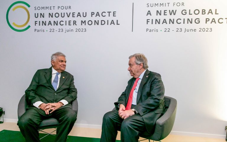 President, UN Secretary General discuss Economic Recovery, Climate ...