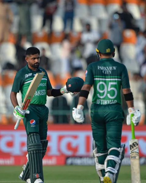 Babar and Iftikhar centuries serve up Pakistan victory – The Island