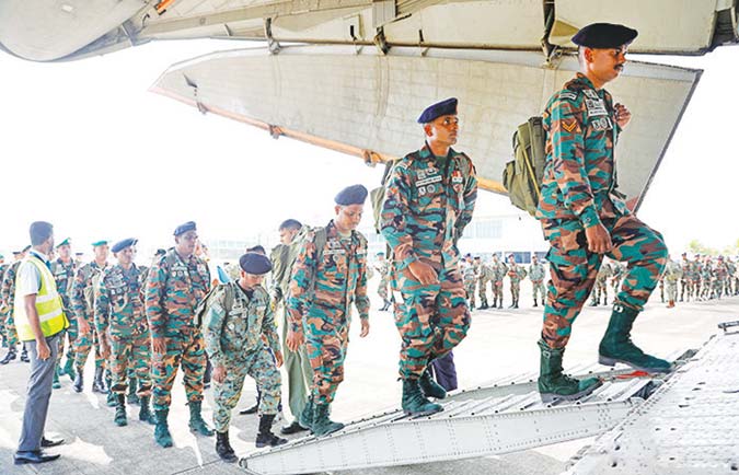 14-day India- Lanka joint military drill begins in Pune – The Island