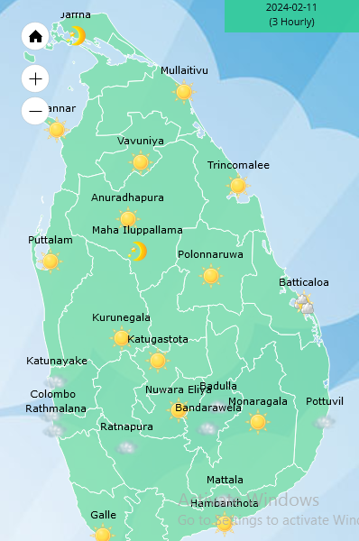 Fair weather will prevail over the island – The Island
