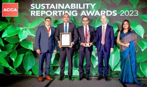 ComBank wins double at ACCA Sustainability Reporting Awards – The Island