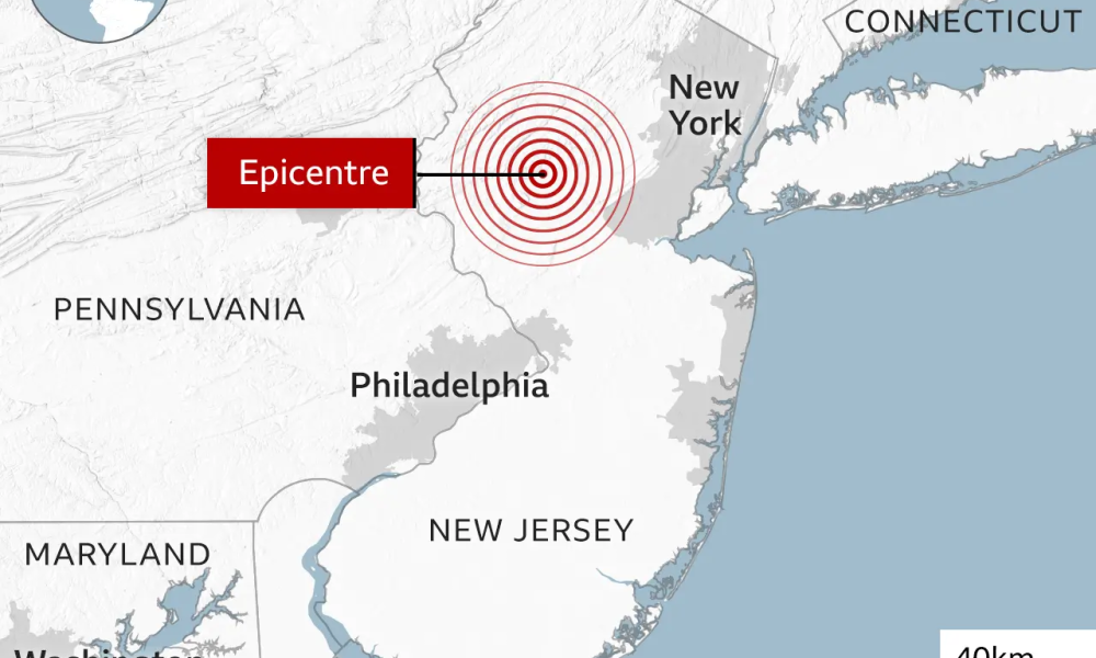 New York and beyond rattled by rare East Coast earthquake – The Island