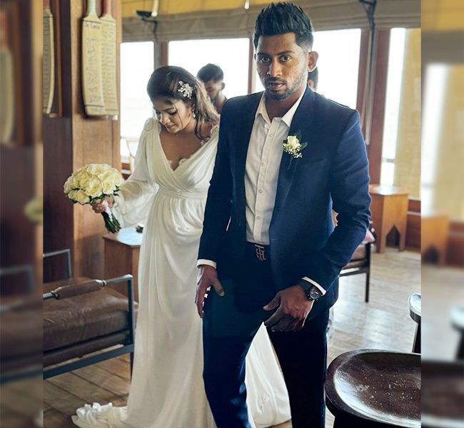Wedding bells for Kamindu Mendis – The Island