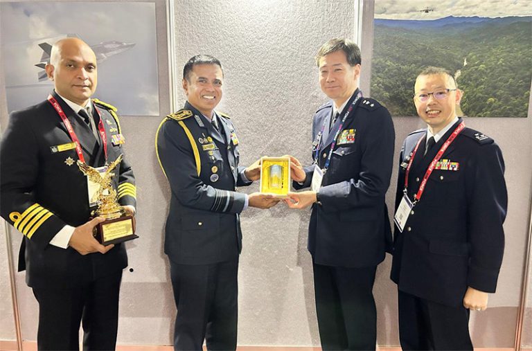 SLAF Commander discusses acquisition of Beechcraft King Air 350 from ...