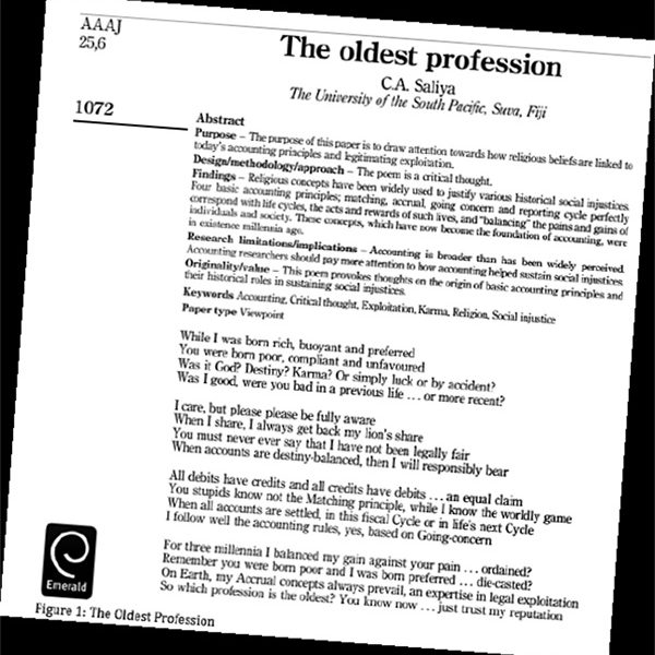 The oldest profession – The Island