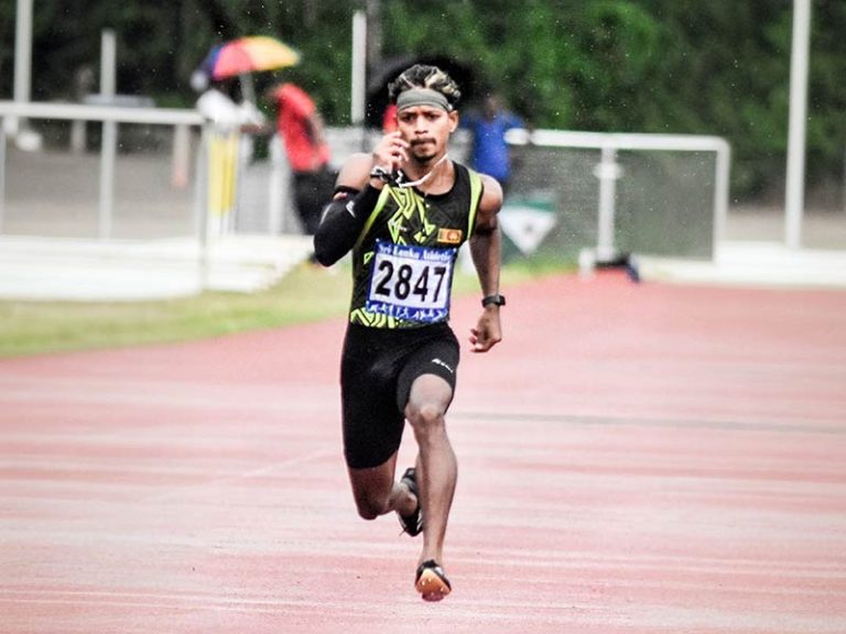 Yodasinghe takes giant strides in 100 metres sprinting – The Island