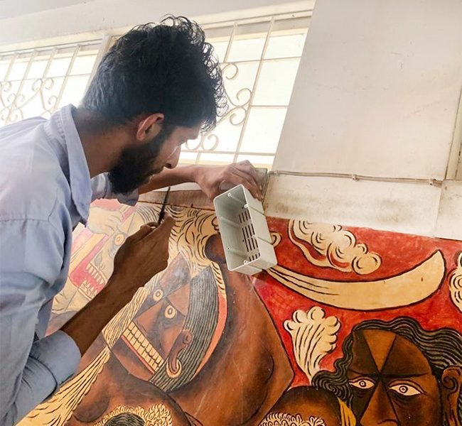 Nations Trust Bank supports restoration of historic murals at Gothami ...