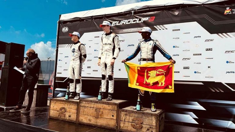 Podium finish for Yevan David in Netherlands – The Island