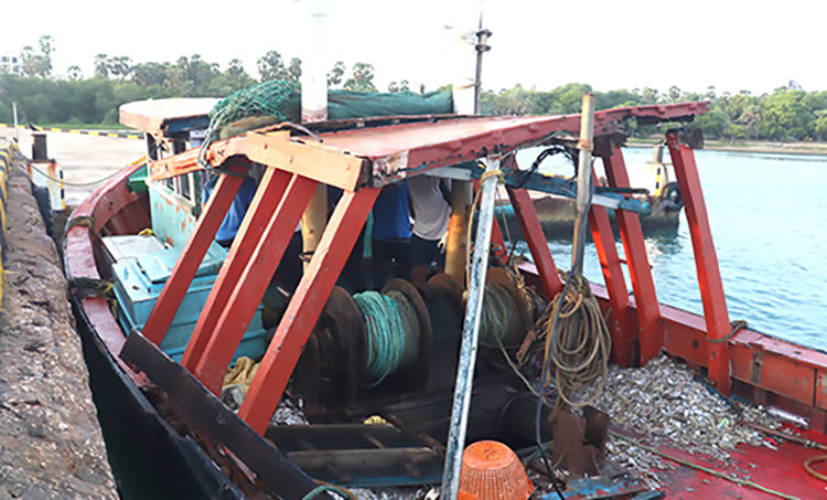 Three more Indian poaching vessels taken into custody with 13 fishers ...