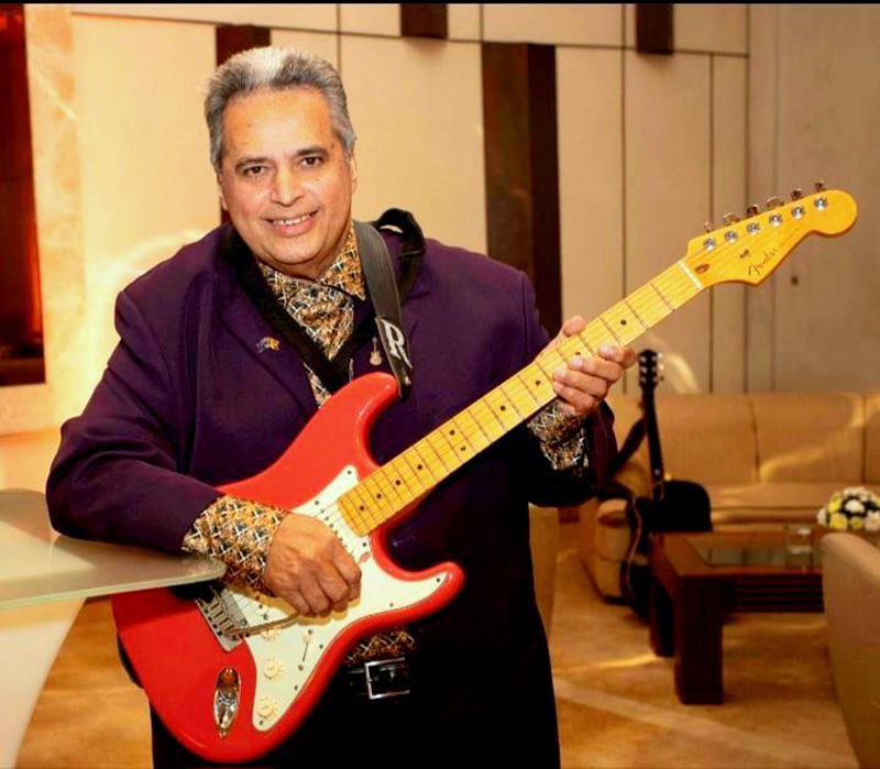 Roger Menezes in the scene …raising awareness – The Island