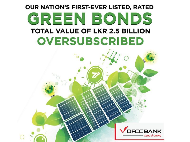 Sri Lanka’s first-ever Green Bonds from DFCC Bank oversubscribed on ...
