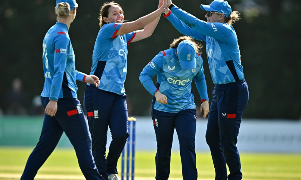 Kate Cross stars with bat and ball in four-wicket England win – The Island