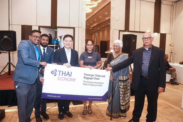 Thai Airways sponsors Sri Lanka-Thailand Society raffle draw winner ...
