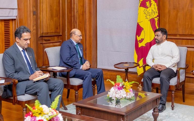 Pakistan High Commissioner meets President Anura Kumara Dissanayake ...