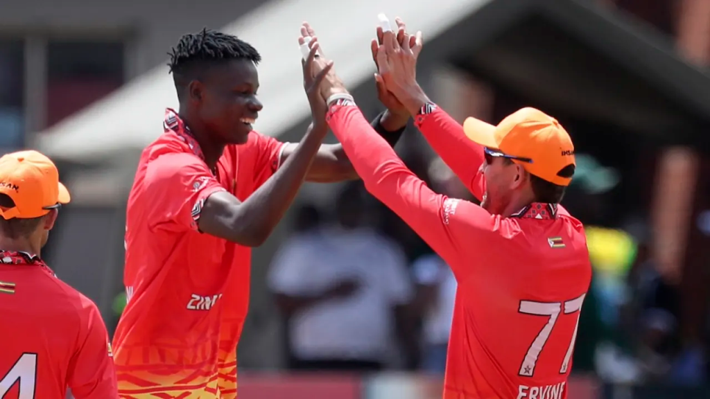Muzarabani, spinners help Zimbabwe stun Pakistan in rain-hit opener ...