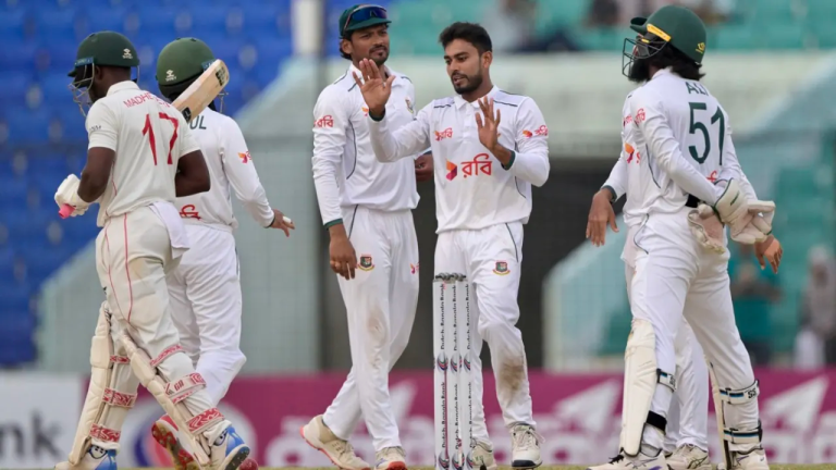 Mehidy’s heroics with bat and ball helps Bangladesh level series – The ...