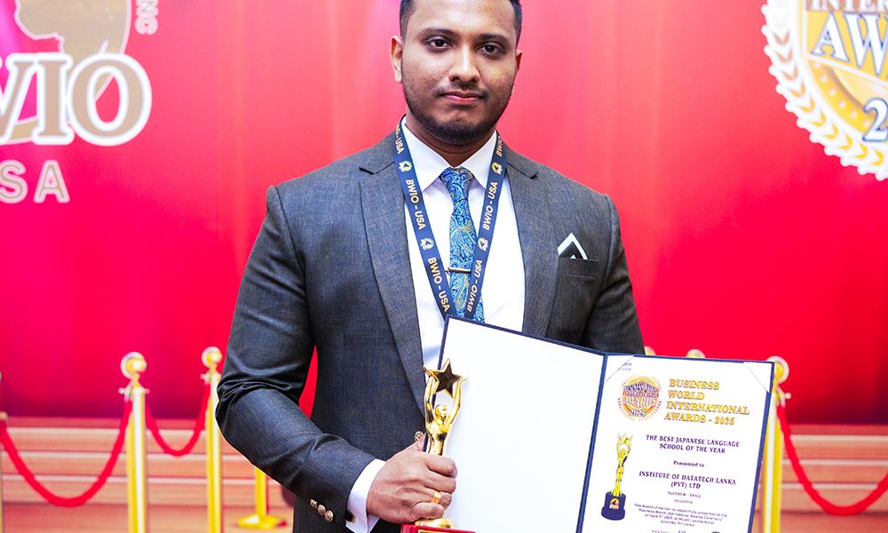Datatech Lanka named “Best Japanese Language School of the Year” at ...