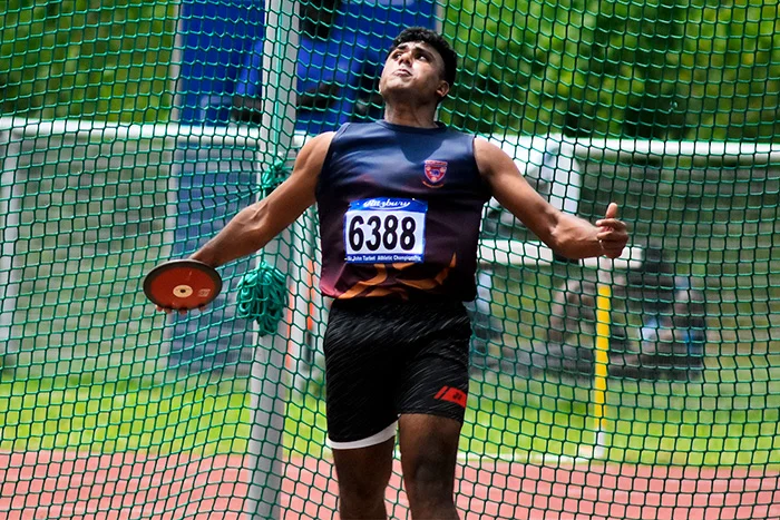 Action from Sir John Tarbat Senior Athletics Championship – The Island