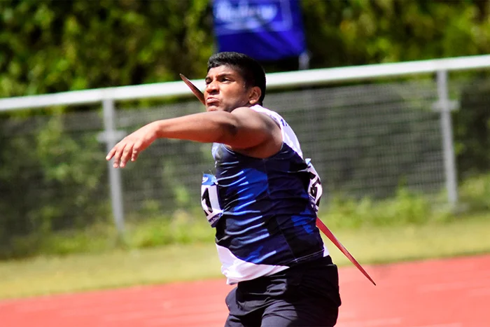 Action from Sir John Tarbat Senior Athletics Championship – The Island
