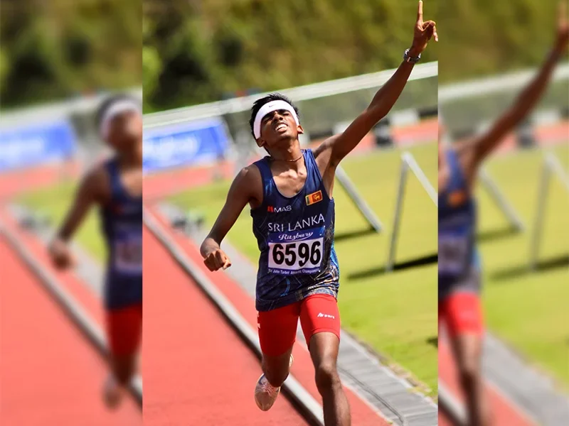 Achintha creates history winning gold in Bahrain – The Island