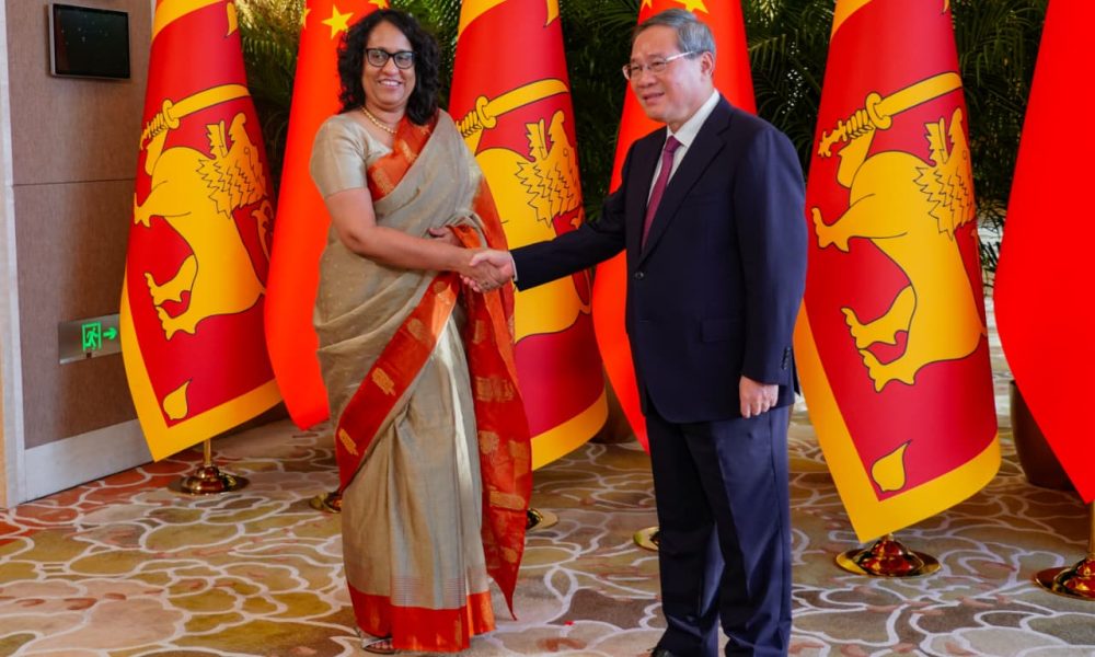 Prime Minister of Sri Lanka meets Premier of the State Council of the ...