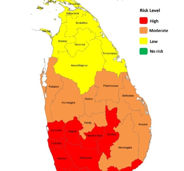 Advisory for Severe Lightning issued to the Western, Sabaragamuwa and ...